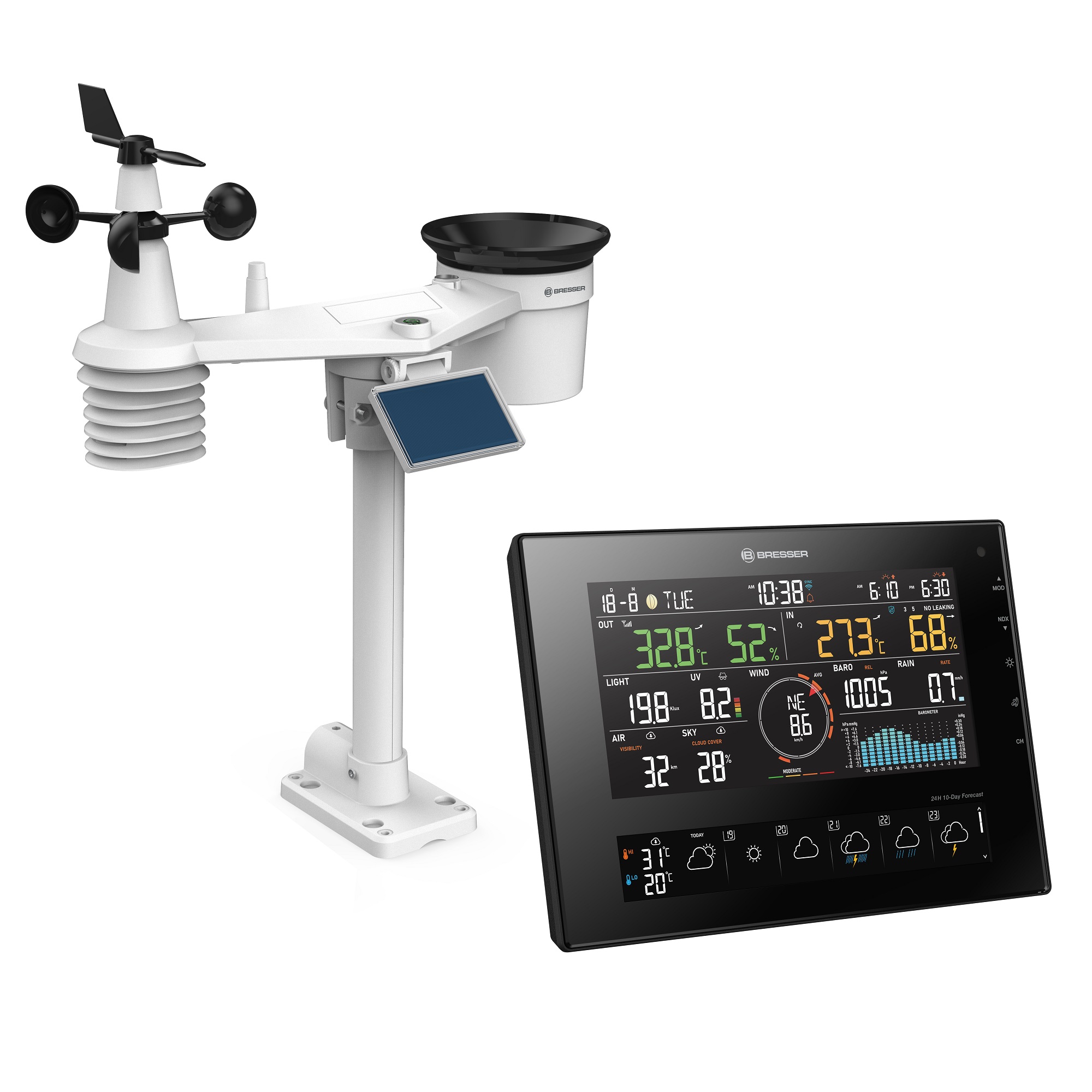 Order Bresser 7-in-1 11-Day 4CAST CV WIFI Weather Center – Wholesale ...